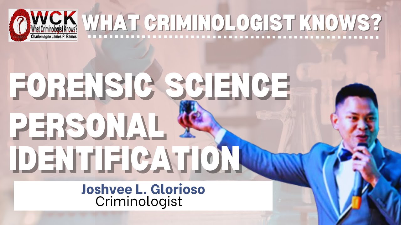 FORENSIC SCIENCE PERSONAL IDENTIFICATION PART 2 - YouTube