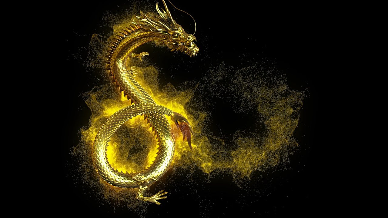 Cinema 4D & Turbulence FD -Dragon /c4d tfd 水墨龙/Chinese Dragons/Chinese ...