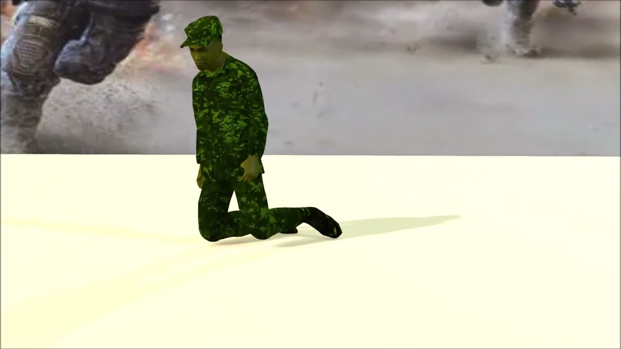 Attacked from behind- 3D Animation - YouTube