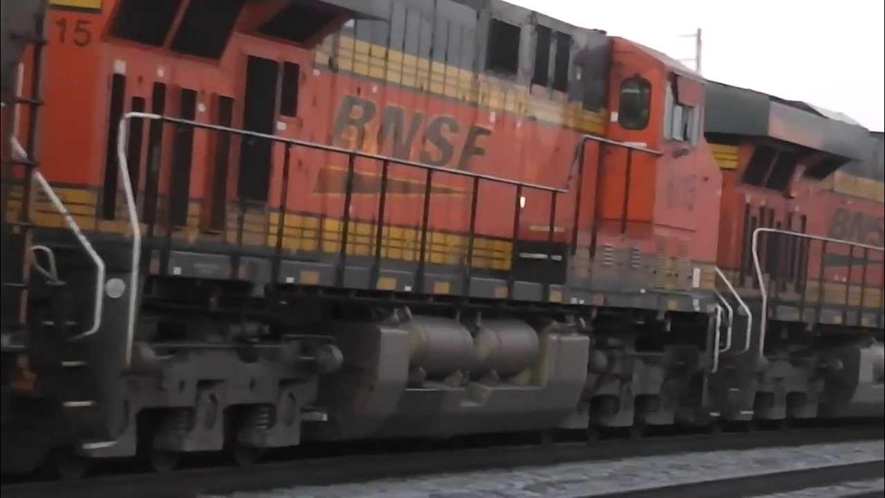 BNSF Southbound All ES44AC's Coal Train(HD) Austell,Ga.12-11-2013 - YouTube