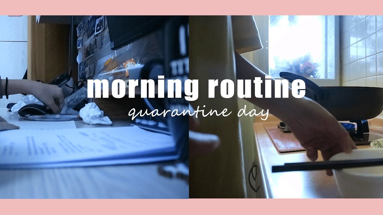 🤷🏻‍♀️vlog | morning routine | quarantine day | breakfast 🌸 早上的例行事項…在家的的 ...