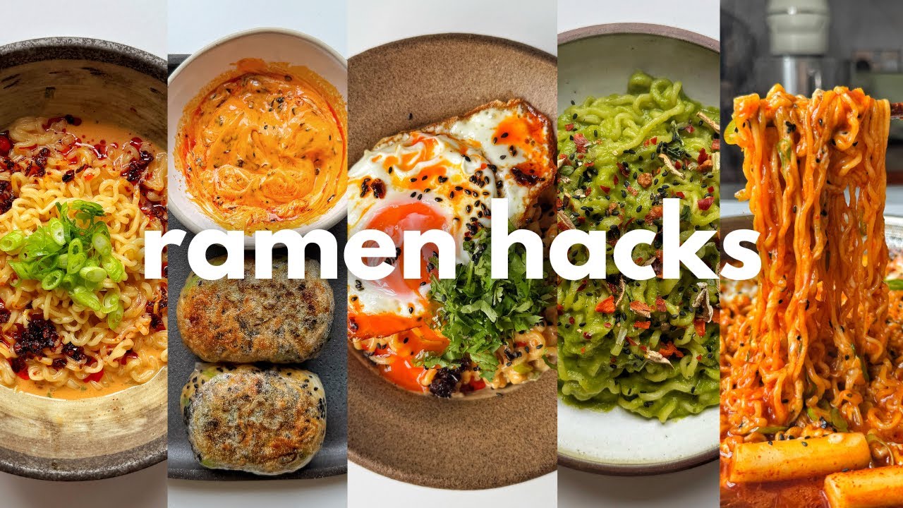 These 5 Ramen Hacks Will Change Your Life - YouTube