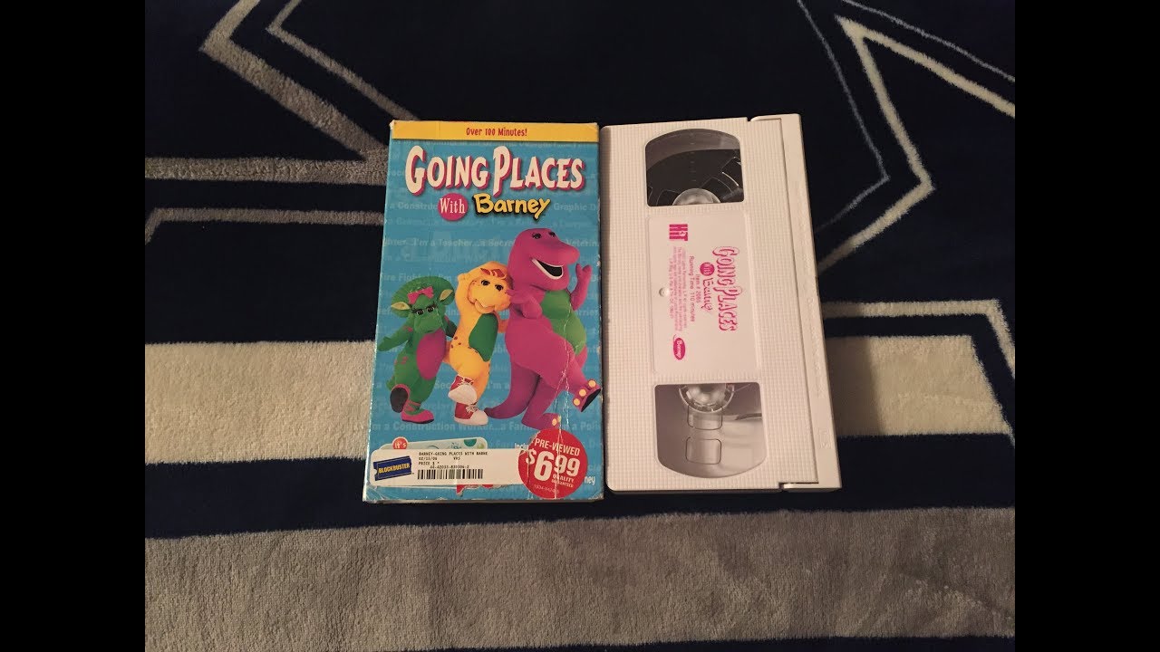 Opening & Closing To Going Places With Barney (Blockbuster Exclusive ...