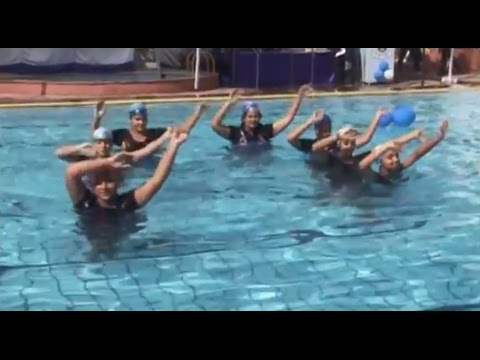 Water Dance Performance in Swimming Pool - Swimming Day 2015 | JK ...