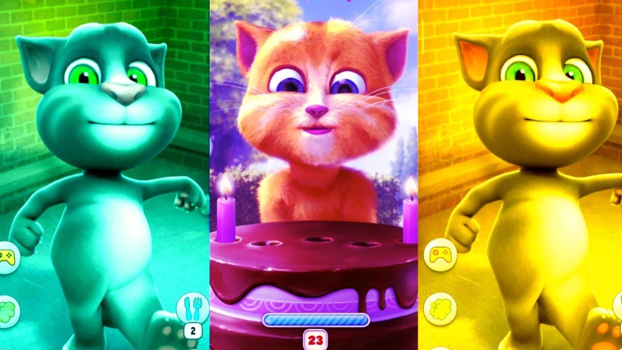 Talking Tom - Funny Cat Gameplay - Mobile Gameplay - Tom Cat Fun Tv #73 ...