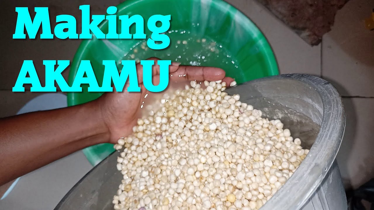 Making Akamu (Fermented Corn) From Scratch - YouTube