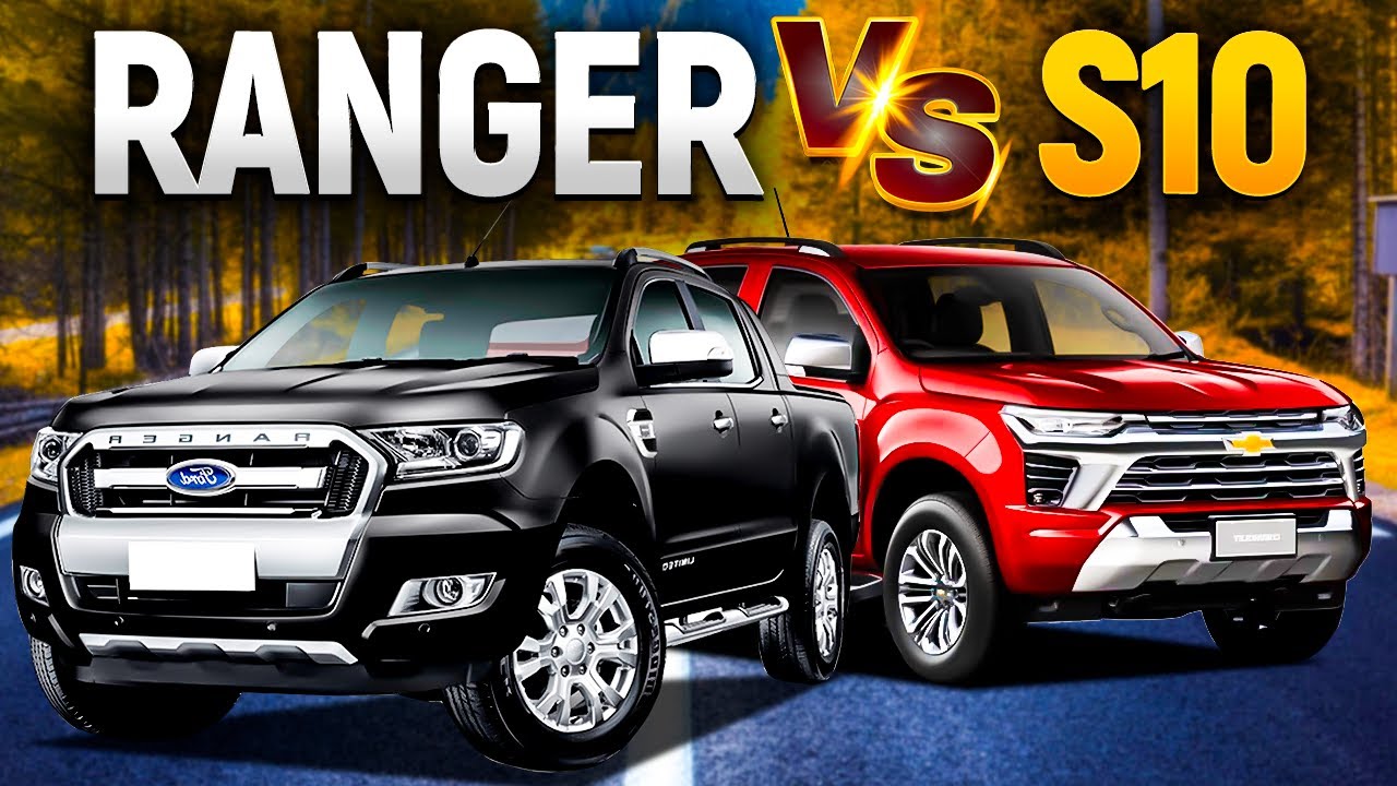 FORD RANGER OU CHEVROLET S10 QUAL ESCOLHER? - YouTube