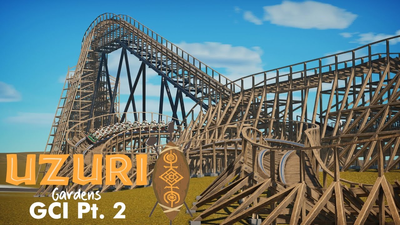 Planet Coaster - GCI Wooden Coaster @ Uzuri Gardens (Part 2 ...