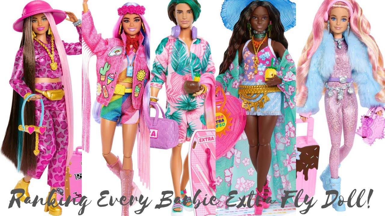 Ranking Every Barbie Extra Fly Doll! - YouTube