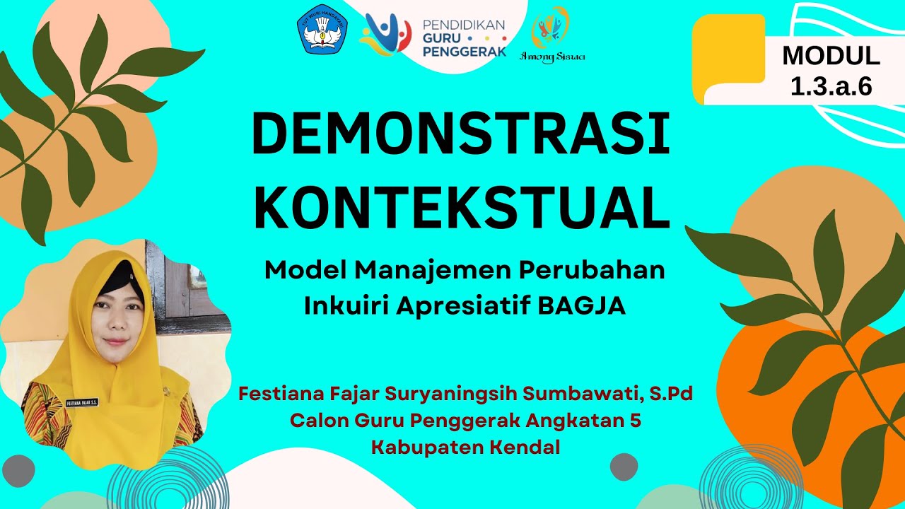 Tugas 1 3 a 6 DEMONSTRASI KONTEKSTUAL MODUL1 3 I VISI GURU PENGGERAK
