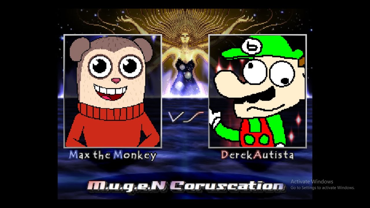 Max The Monkey vs Derek Autista Mugen Battles - YouTube