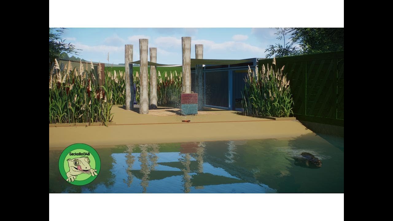 Saltwater Crocodile Habitat Speedbuild | Walter G. Family Zoo | EP #5 ...