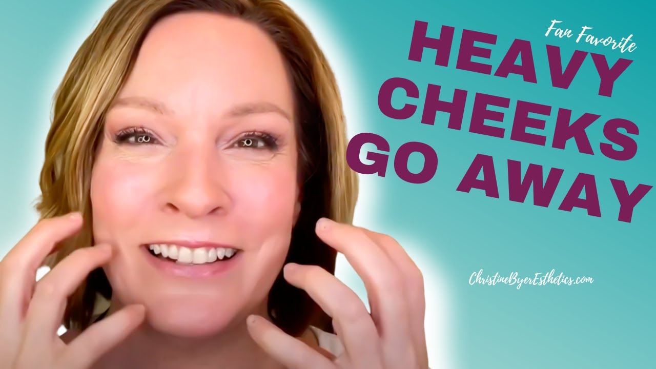 Help for Heavy Cheeks Nasolabial Folds - YouTube