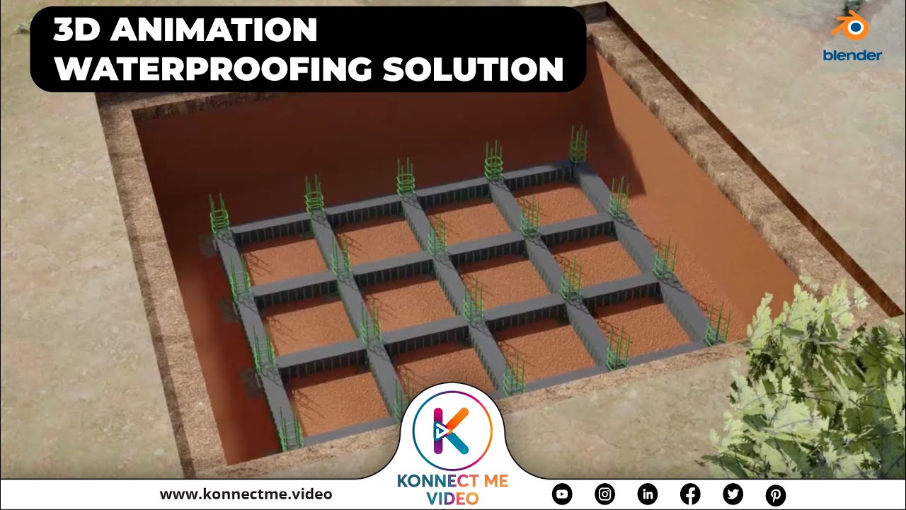 Waterproofing Solution Video | 3D Animation | Animated Advertisement ...