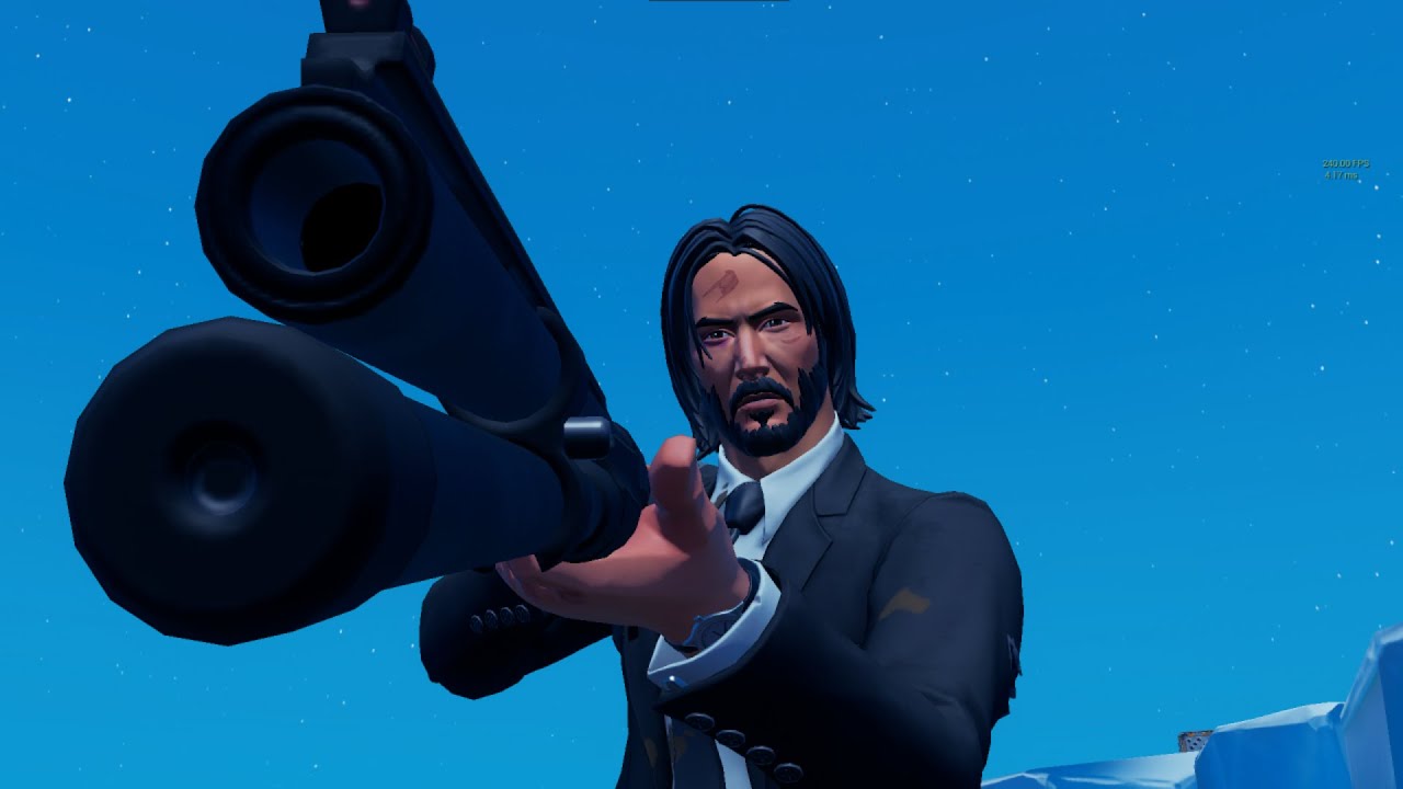 Going John Wick mode in Fortnite Chapter 4 season 2 - YouTube
