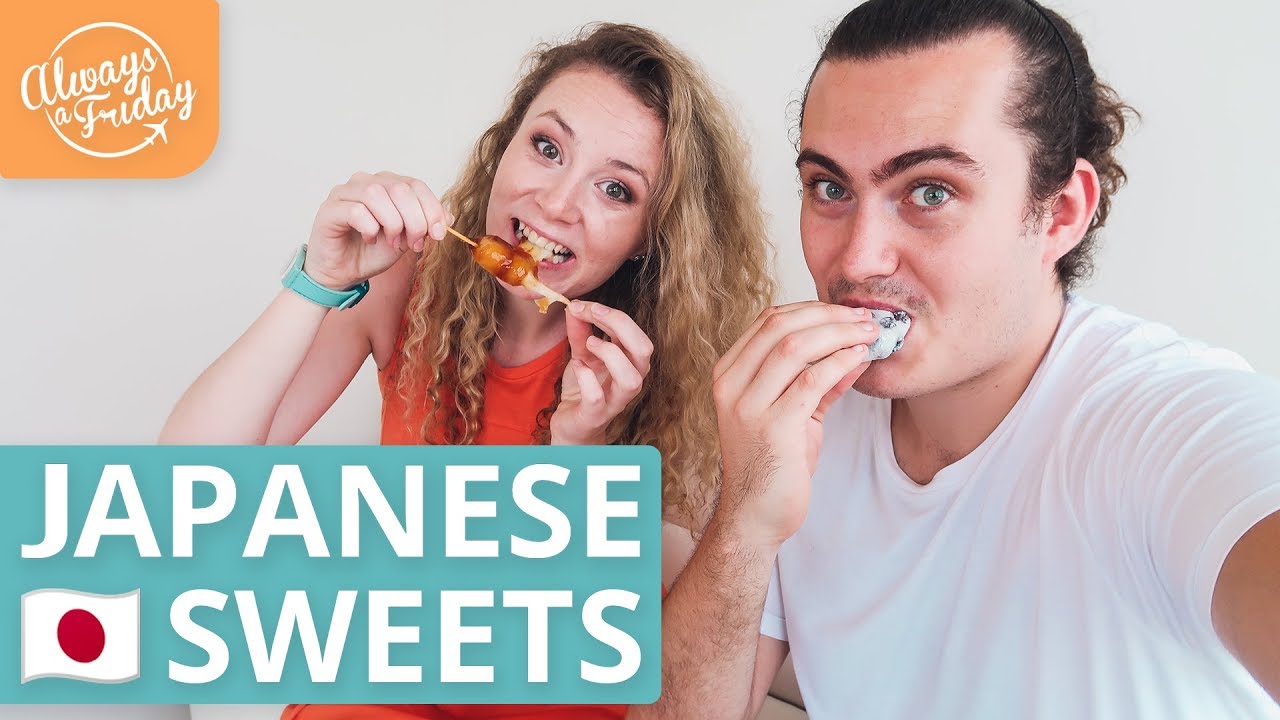 TRYING TRADITIONAL JAPANESE SWEETS - WAGASHI / MOCHI / CANDY / 和菓子 ...