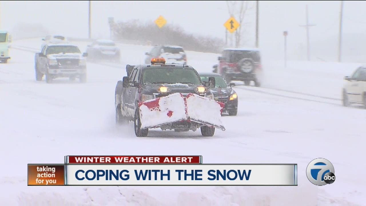 Coping with the snow - YouTube