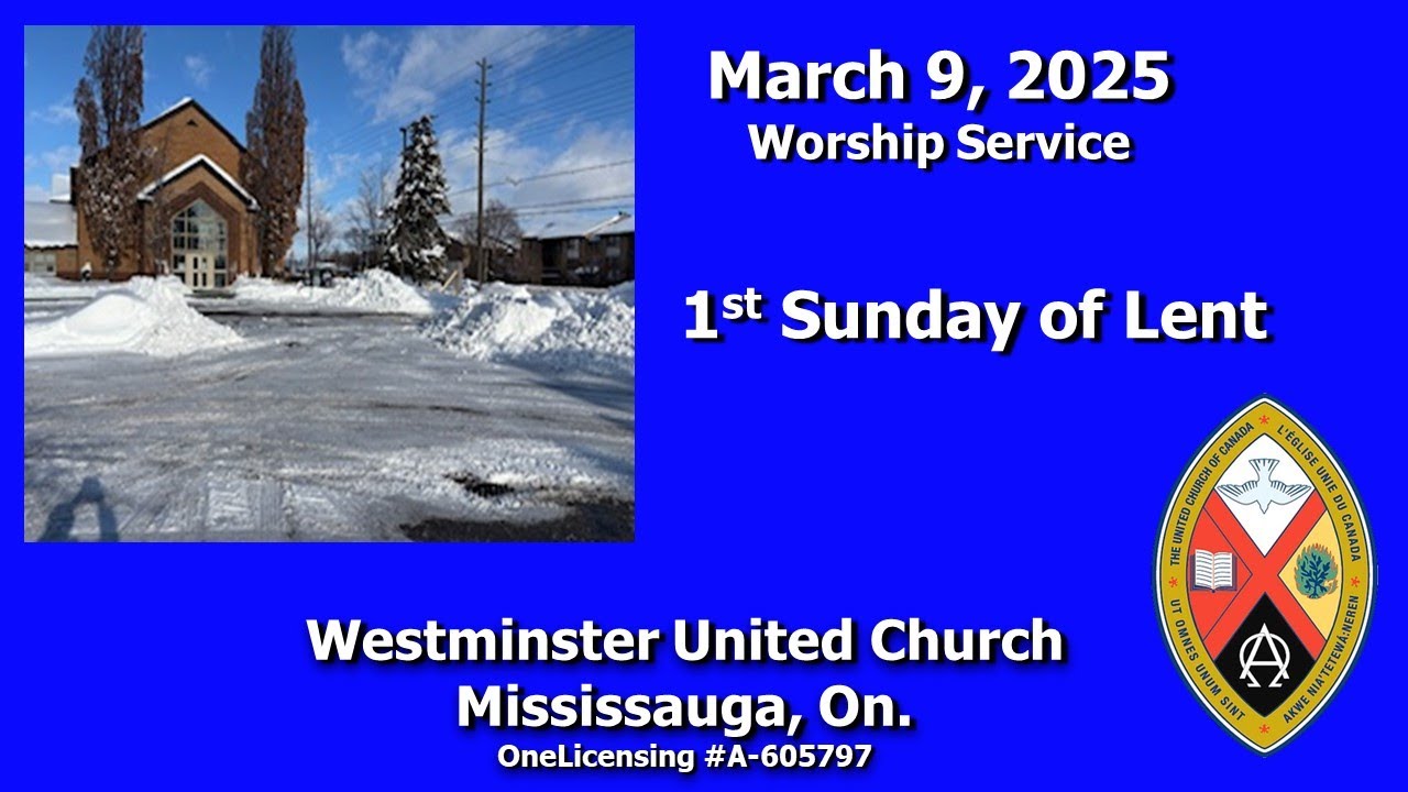 Worship Service March 9th, 2025 1st Sunday of Lent - YouTube