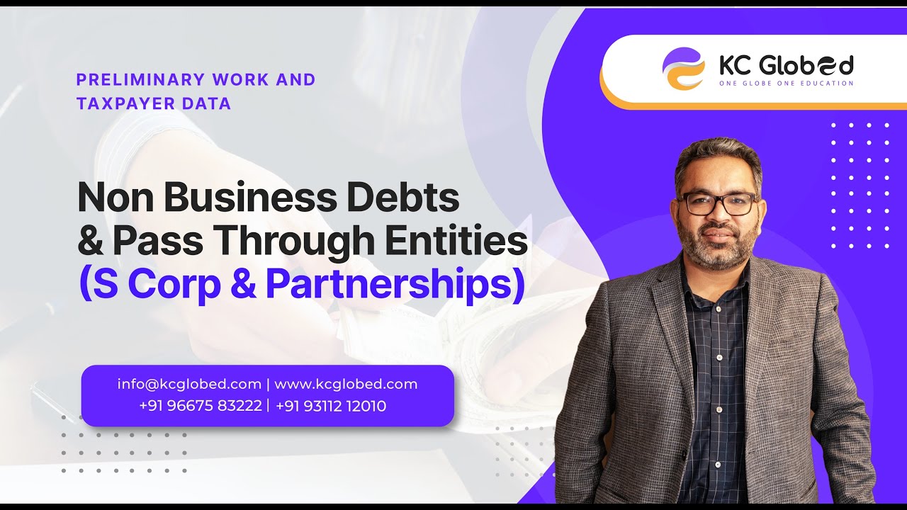 EA | Part 1 | Pass Through Entities | IRS | 𝐂𝐏𝐀 & 𝐂𝐀 𝐊𝐚𝐦𝐚𝐥 𝐂𝐡𝐡𝐚𝐛𝐫𝐚 ...