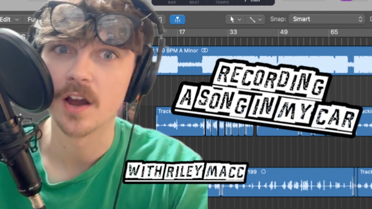I Recorded a Rap Song in my CAR - YouTube