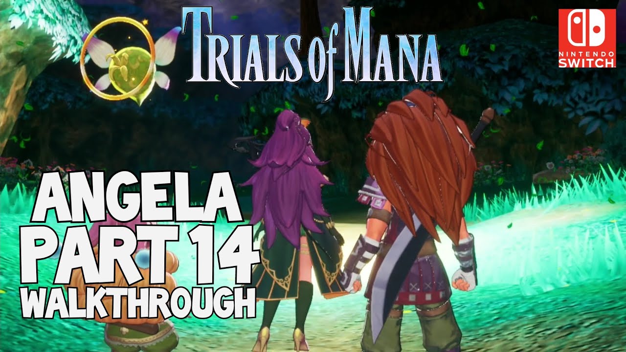 [Angela Walkthrough Part 14] Trials of Mana Remake 2020 (Japanese Voice ...