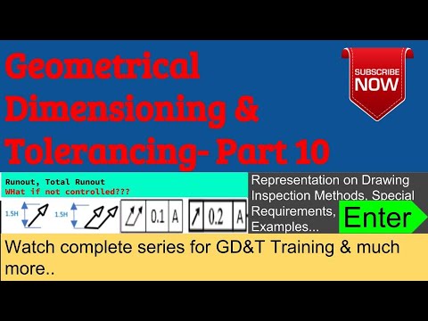 Geometrical Dimensioning & Tolerancing – Part 10 I Circular Runout I ...