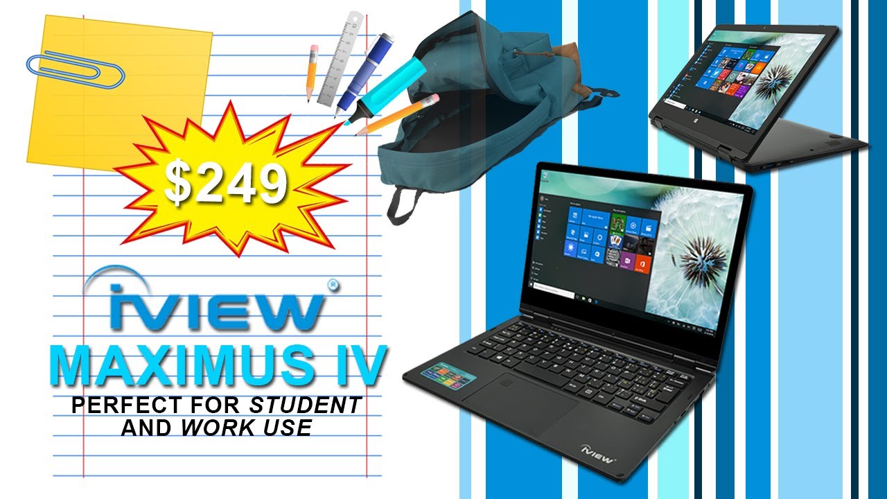 The Ultimate $249 Laptop - iView Maximus IV - YouTube