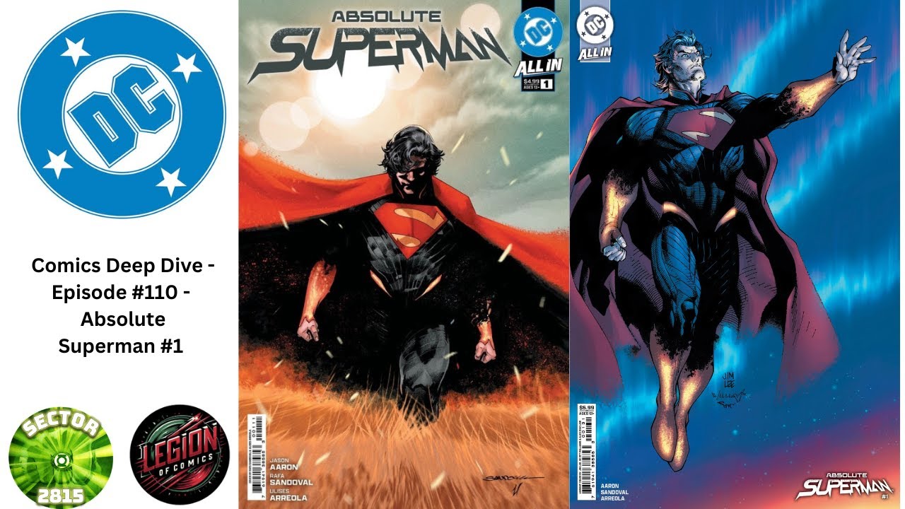 DC Comics Deep Dive #110 - Absolute Superman #1 #absolutesuperman # ...