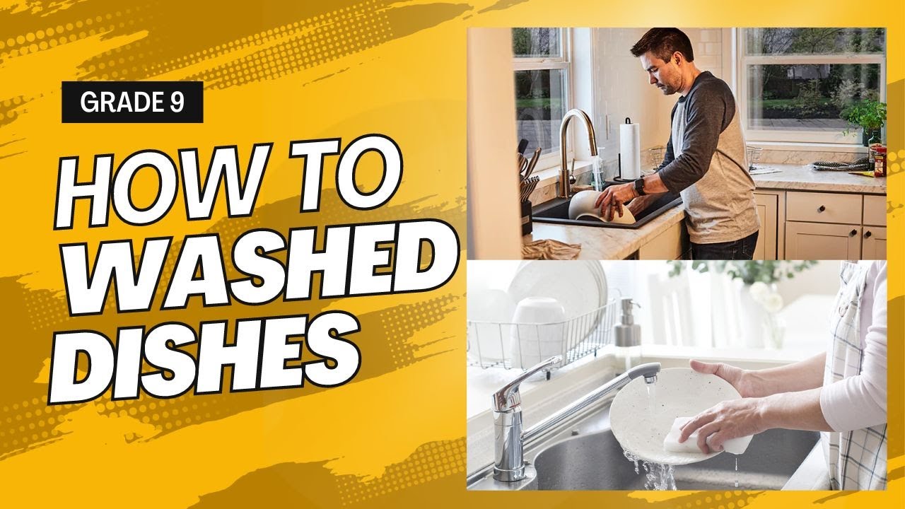How To Properly Wash the Dishes // AUDREY activity in TLE - YouTube