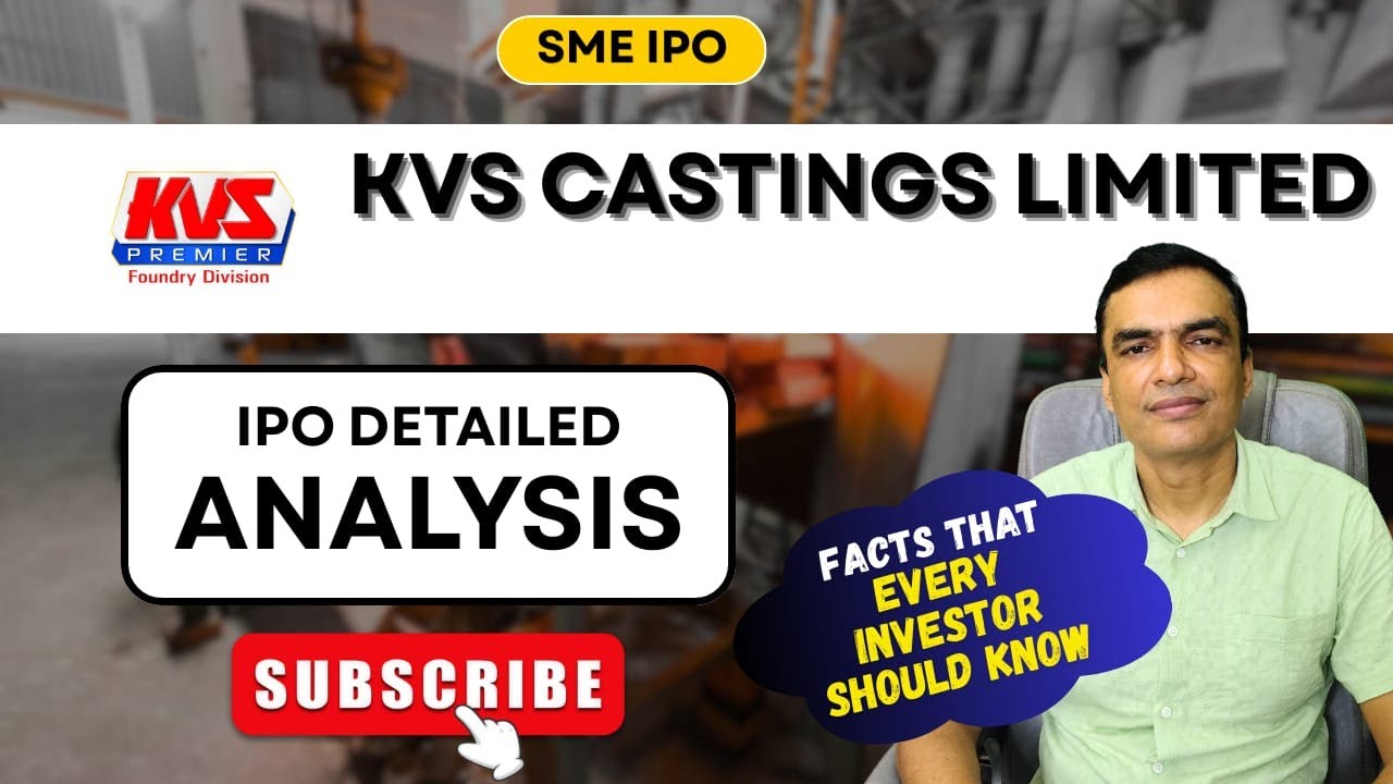 KVS Castings Ltd IPO 2025 | Automotive + Railways Castings Play - YouTube