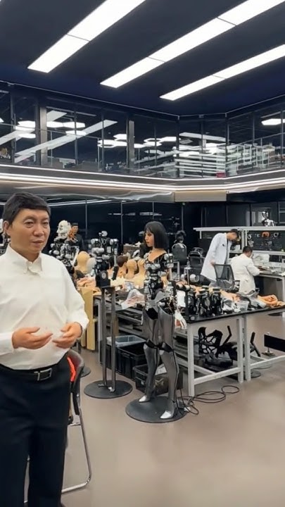 China's Animatronic Museum or China's Biometric Humanoid Robot Factory Like Westworld Ex ...