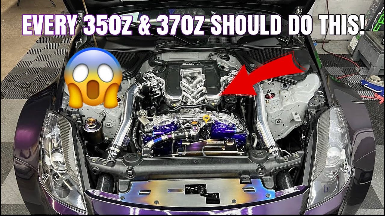 All G37, 350z, 370z HR/VHR Owners Should Watch this! Shiny engine - YouTube
