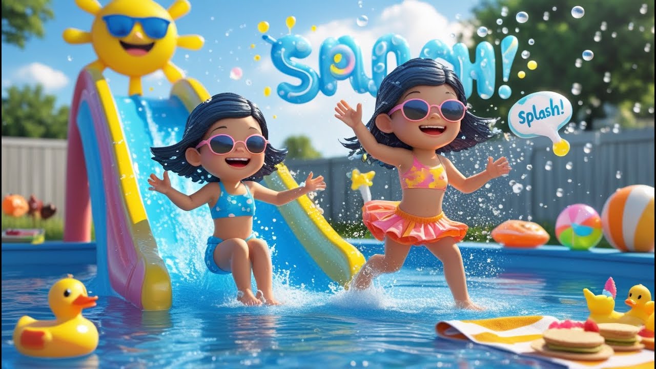 Fun in the Sun – Water Playtime! | Summer Splash Song for Kids | Play ...