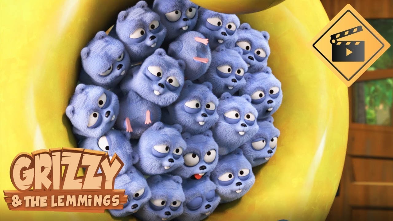 Grizzy and the lemmings🦊🦊#grizzy #cartoon #youtube - YouTube