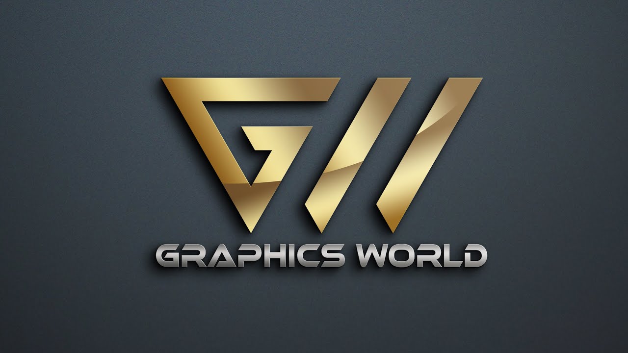 Graphics World Logo Design Tutorial in Photoshop - YouTube