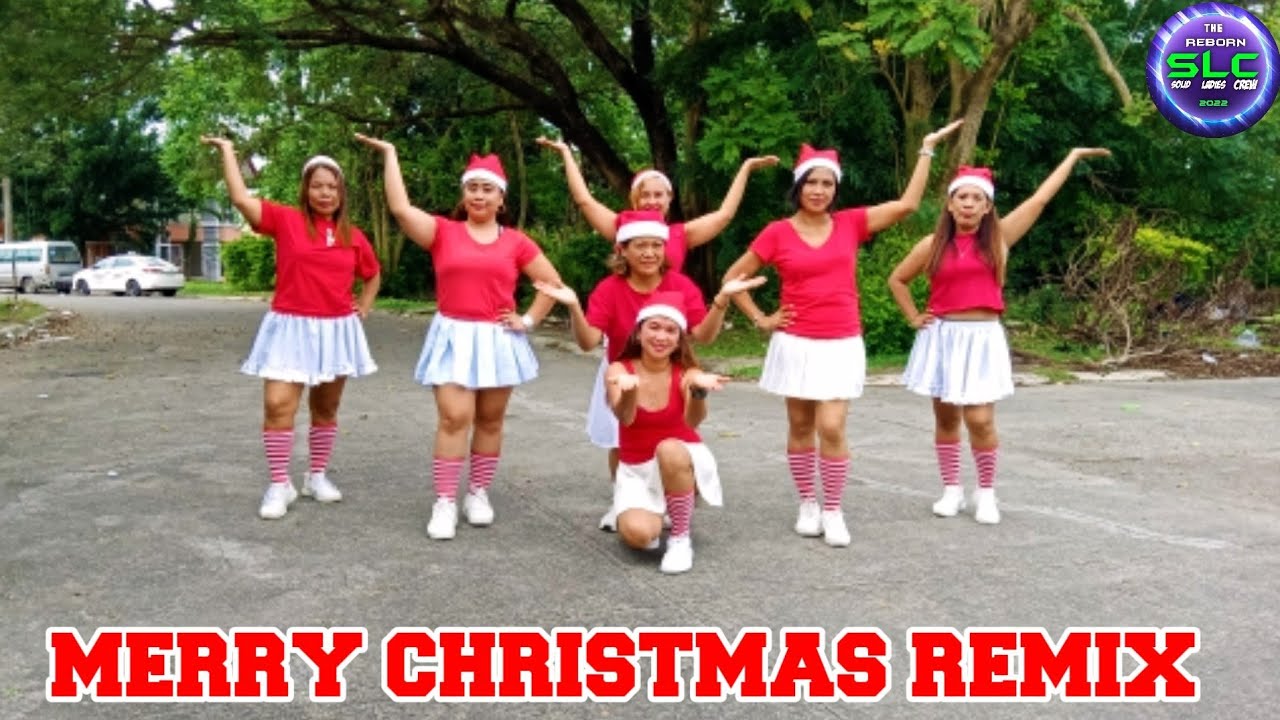 Merry Christmas Remix L Dance Fitness L Solid Ladies Crew Youtube Music
