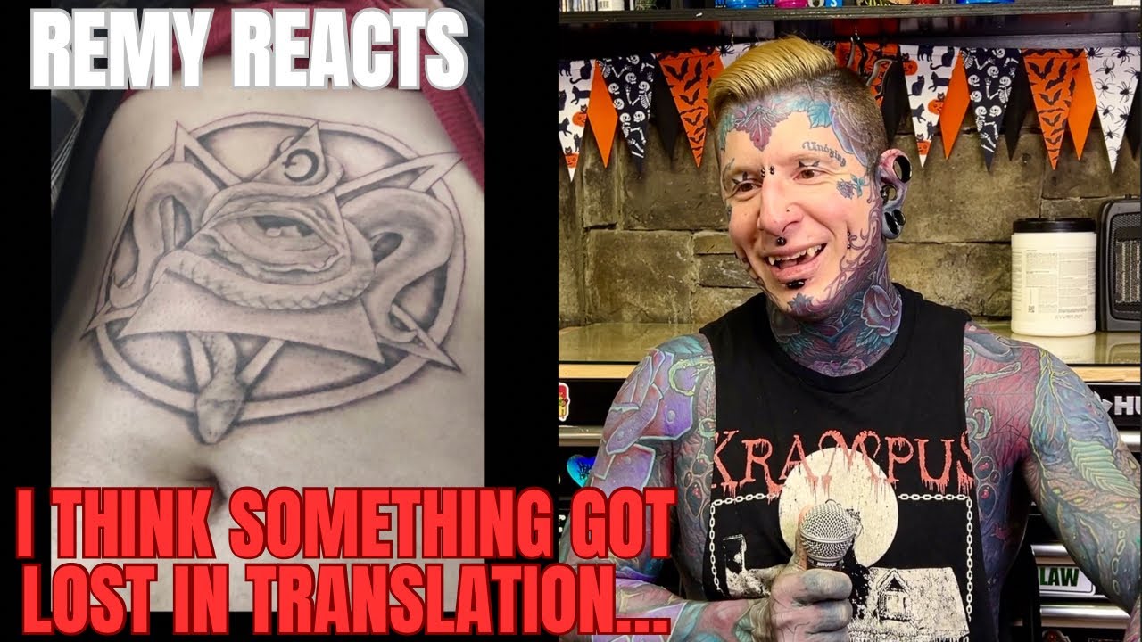 Remy Reacts to Viewer Tattoos 128 #inked #tattoos #tattoo - YouTube