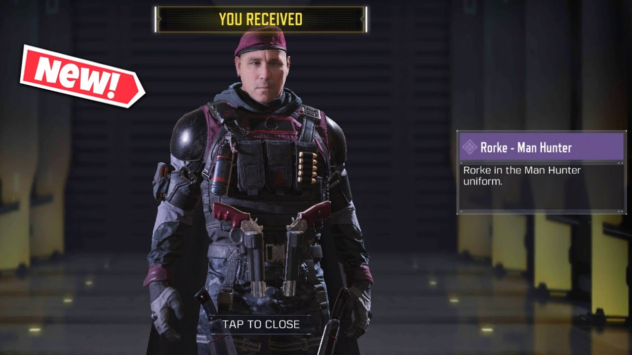 *NEW* Rorke - Man Hunter Character GAMEPLAY in COD Mobile | Wisdom ...