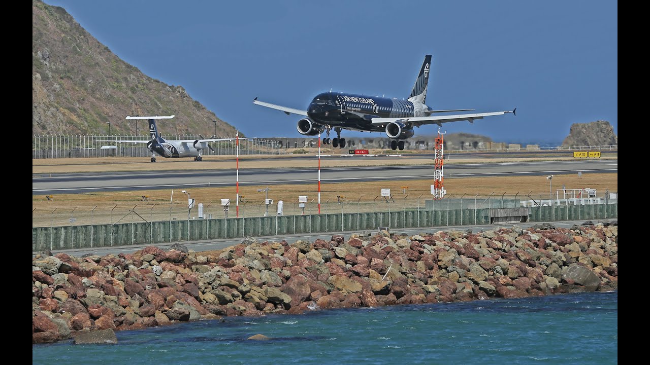 Bumpy landing for Wellington arrivals - YouTube