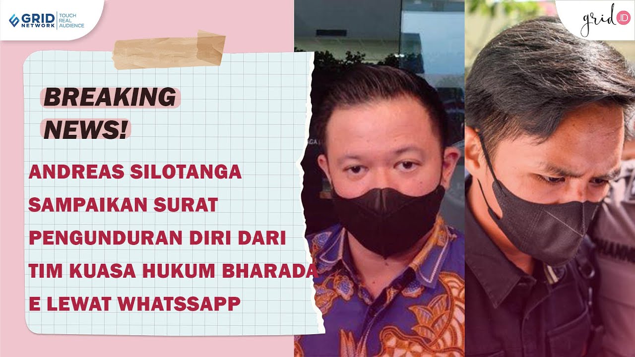 Sampaikan Surat Lewat Whatssapp, Andreas Silitonga Mengundurkan Diri Jadi Kuasa Hukum Bharada E ...