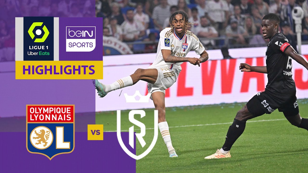Lyon v Reims | Ligue 1 22/23 | Match Highlights - YouTube