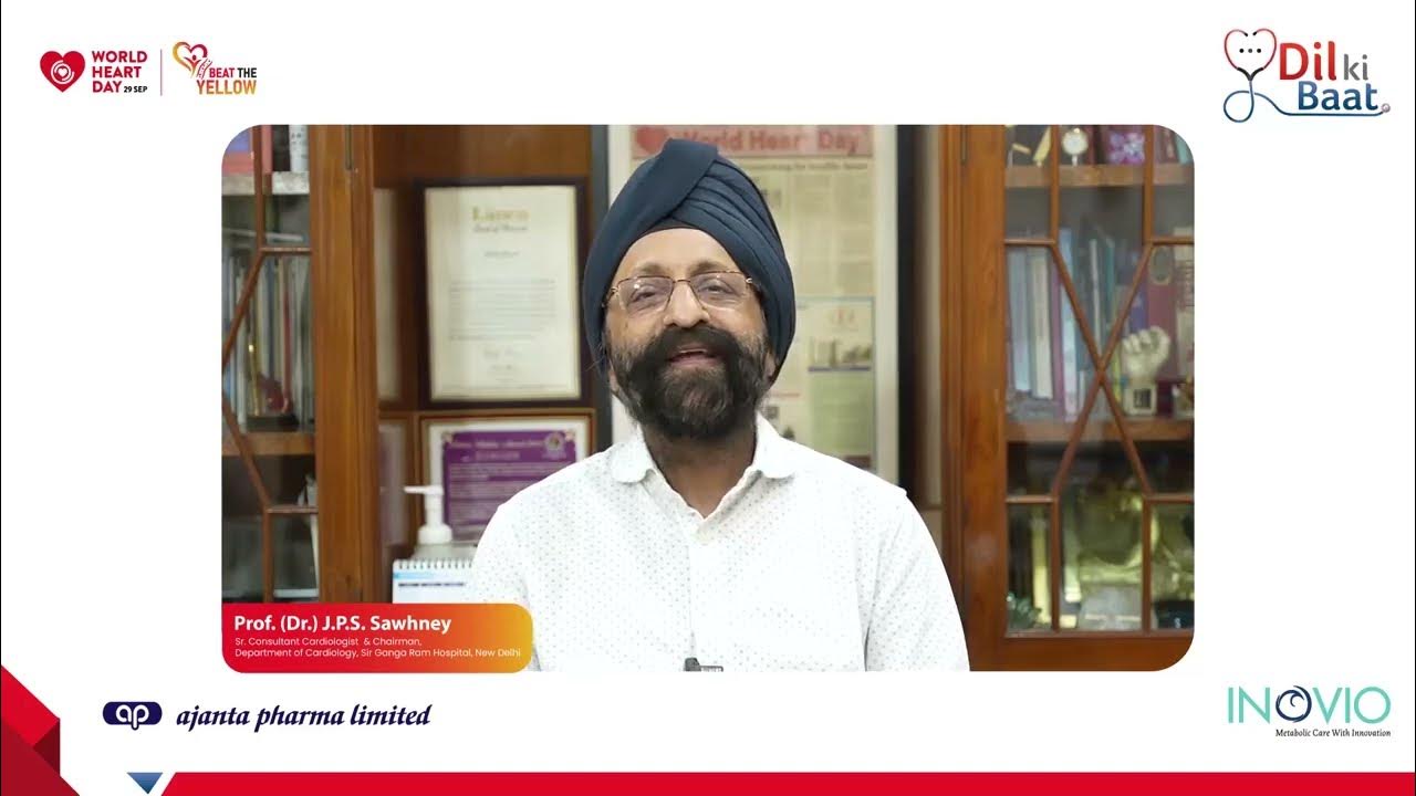 Dil Ki Baat 2.0 -Ep.1 – Prof. (Dr.) JPS Sawhney - YouTube