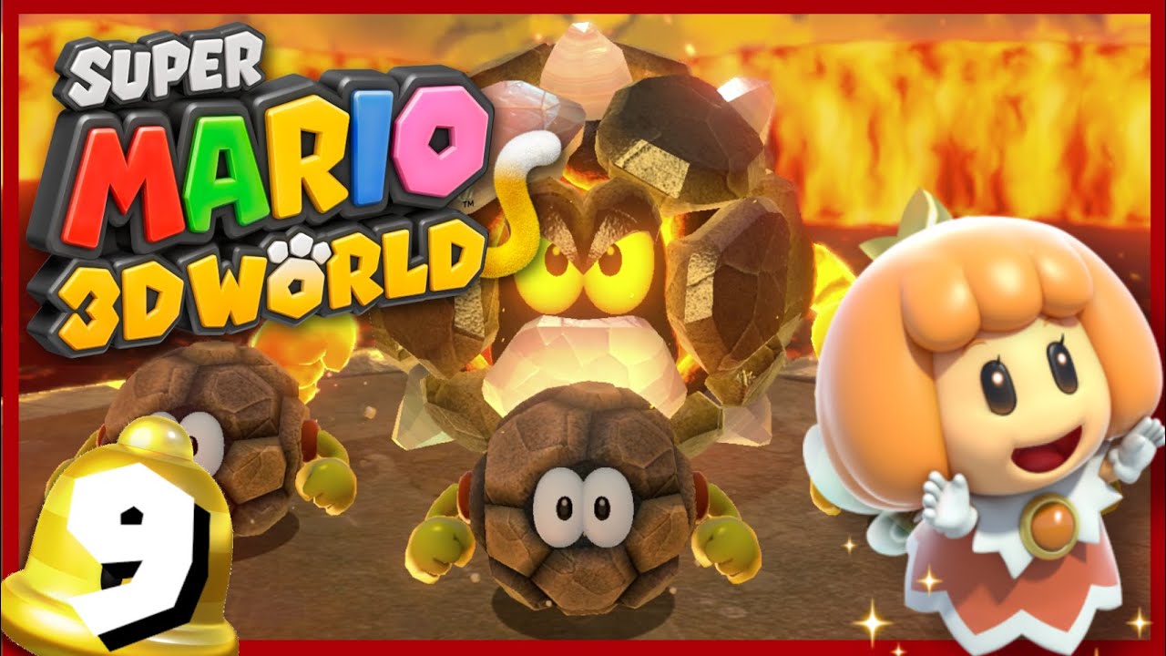 Rocky fight against ROCKS! | Super Mario 3D World Co-op Part 9 - YouTube