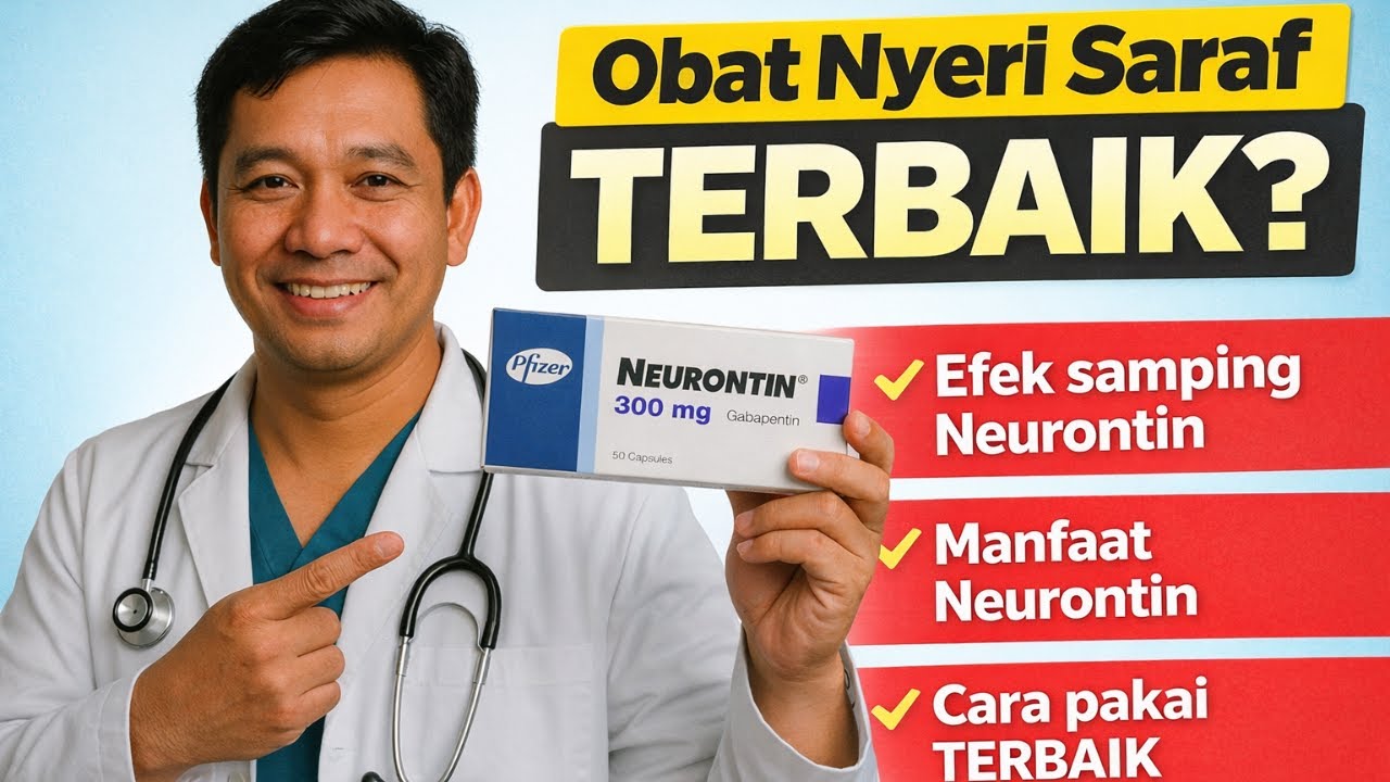 Neurontin: Obat Kejang & Nyeri Saraf Efektif - YouTube