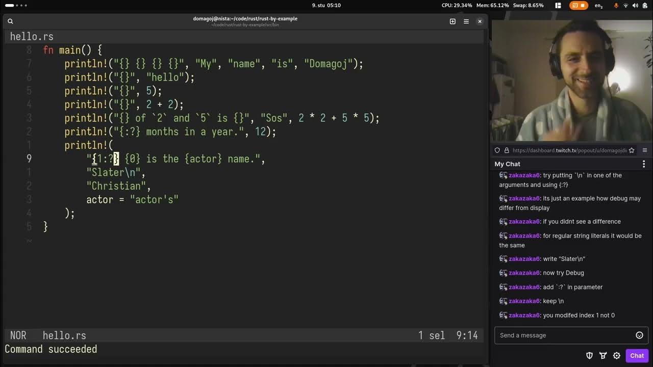 Rust By Example #2 - YouTube