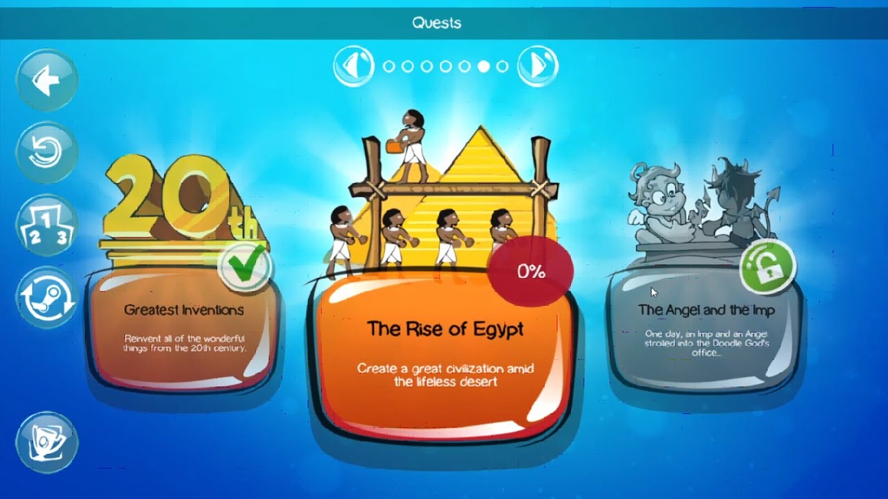 Doodle God Quests: The Rise of Egypt - YouTube