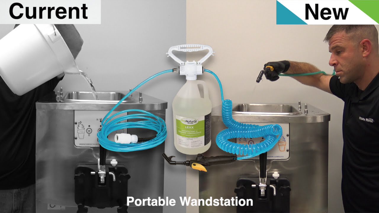 Hydra Rinse for Taylor 707 - YouTube