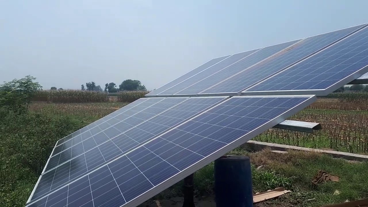 Solar tube well - YouTube