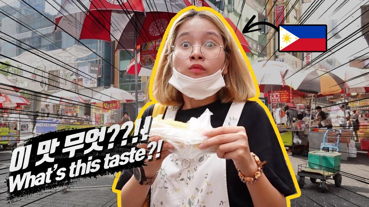 YOU MUST TRY THIS KOREAN STREET FOOD !! (BUSAN BIFF SQUARE) - YouTube