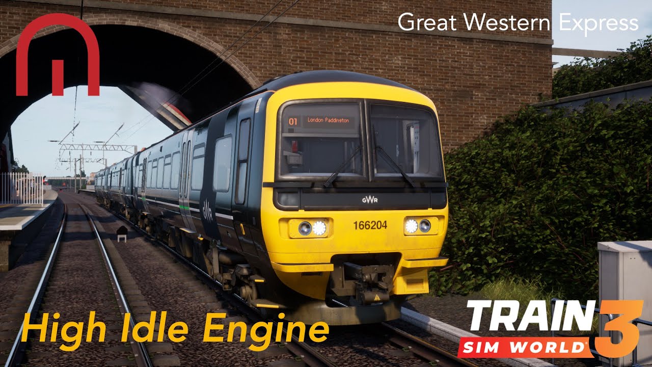 Train Sim World 3 - High Idle Engine - Great Western Express - YouTube